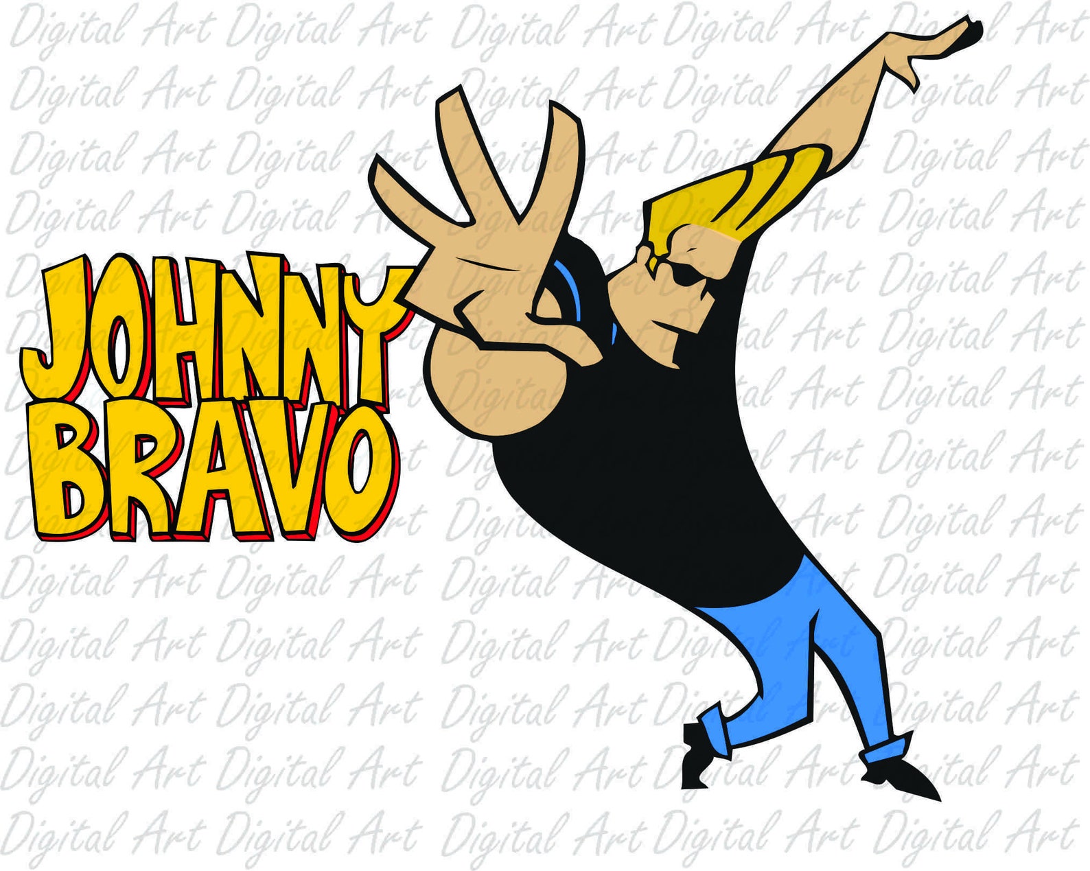 Johnny Bravo Svg Bundle, Pack Files, Svg Files, Packs, Svg Bundle ...