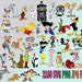 Cartoons Svg Bundle , Characters Cartoons Svg, Png Jpg, Cartoon Vector ...