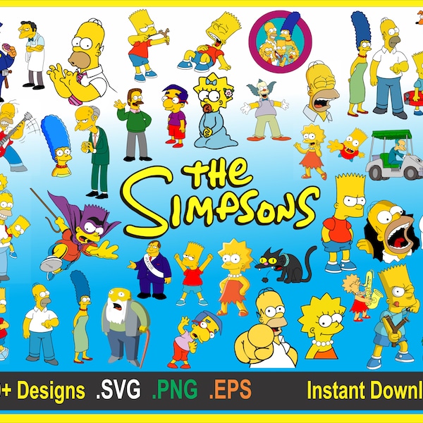The Simpsons - Etsy