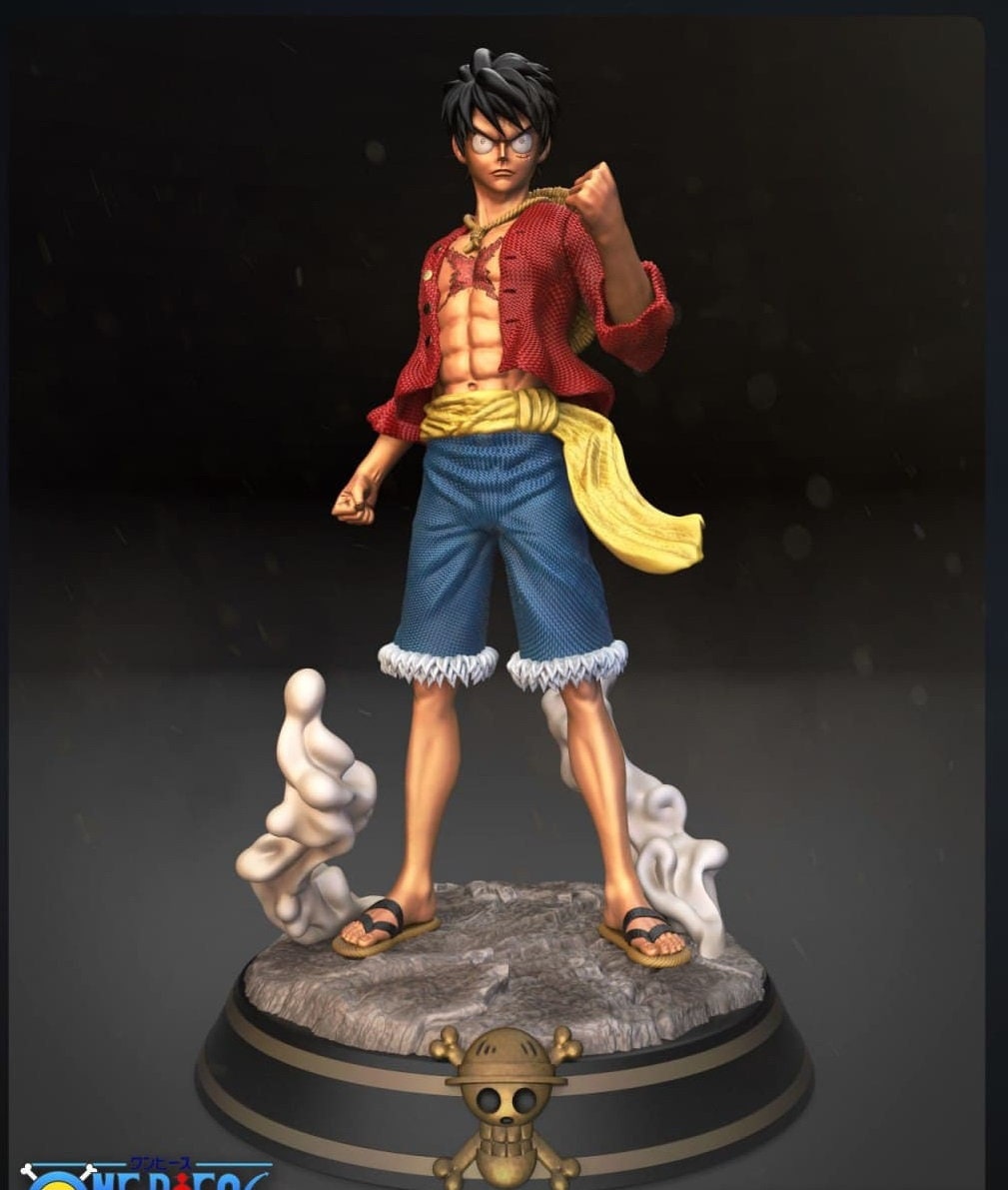 One Piece Monkey D Luffy STL 3D model print | Etsy