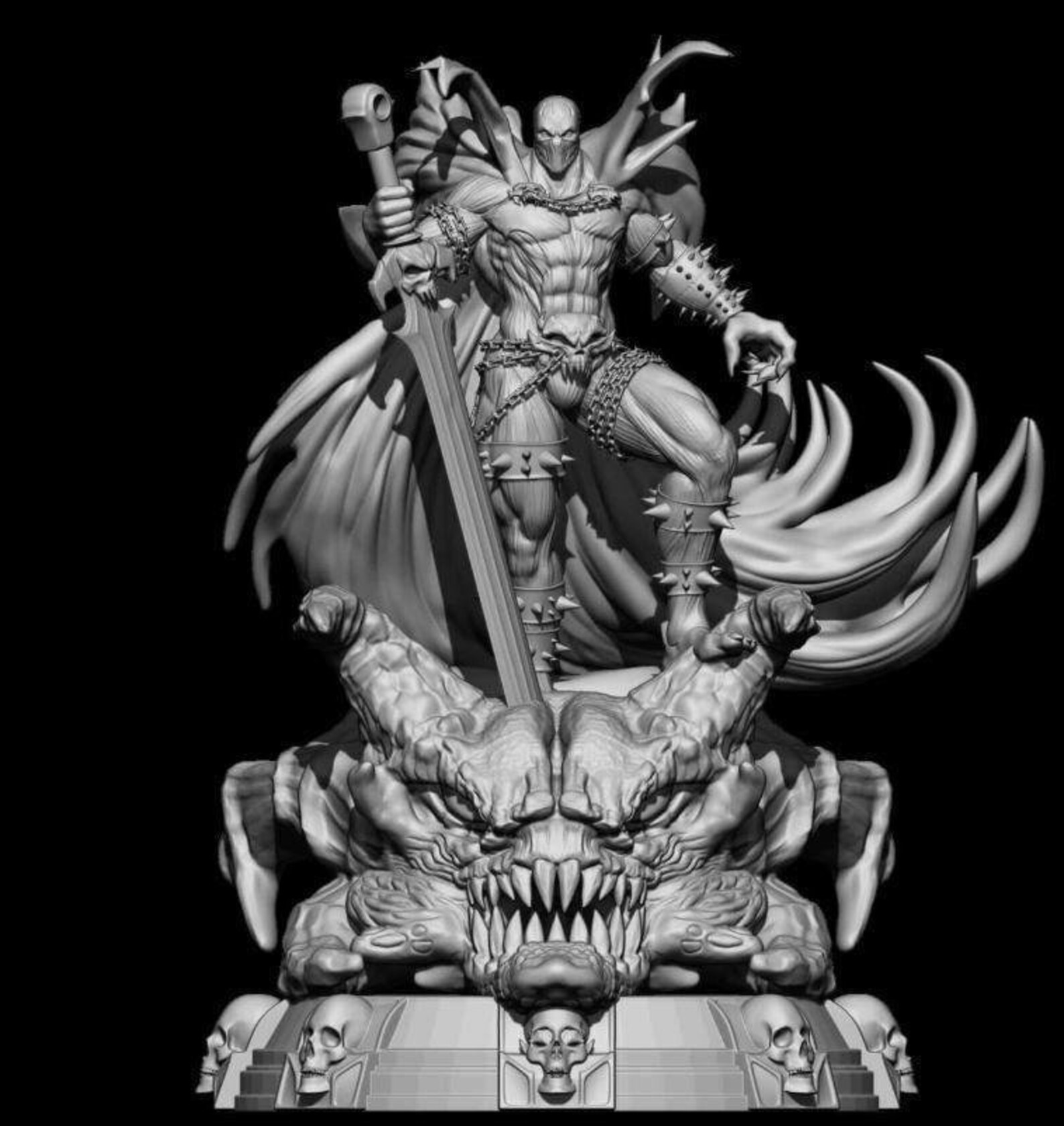 SPAWN STL 3d model print file | Etsy