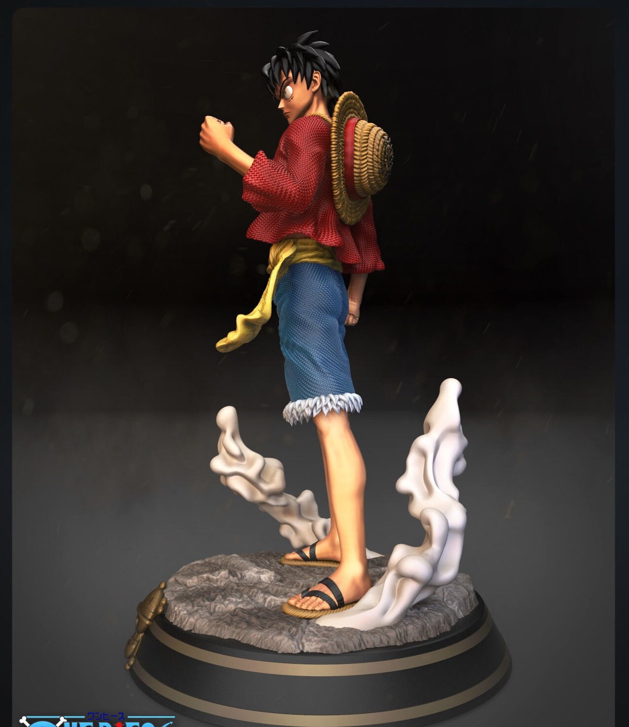 One Piece Monkey D Luffy STL 3D model print | Etsy