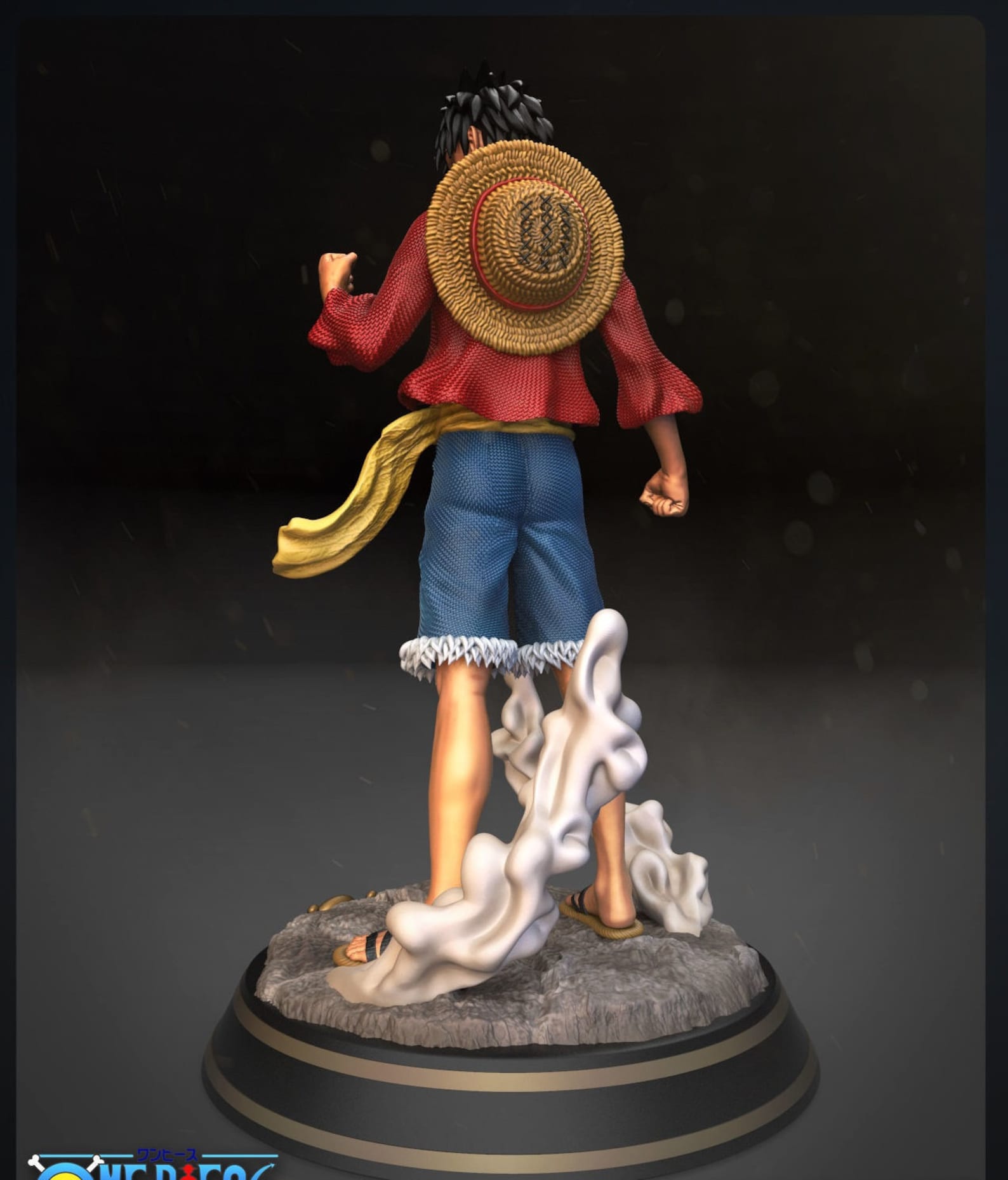 One Piece Monkey D Luffy STL 3D model print | Etsy