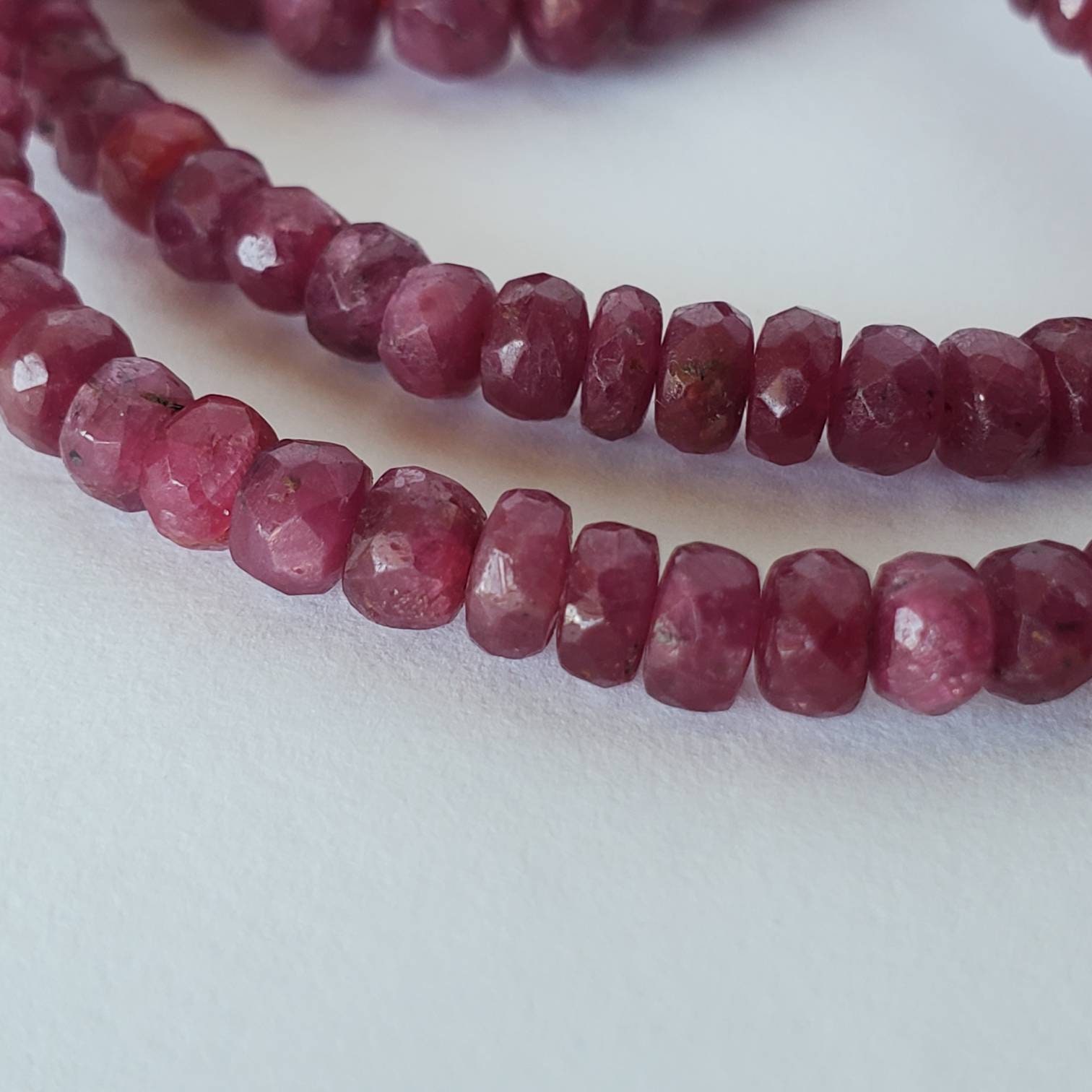 Indian ruby necklace | Etsy