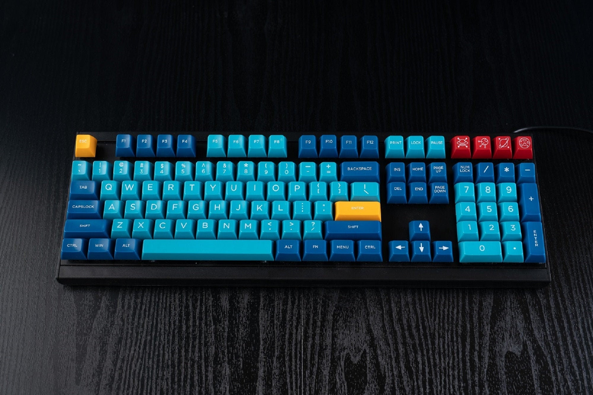 Blue Keycap SA Keycaps Set Artisan 64/87/98/104 Key Cap MX | Etsy