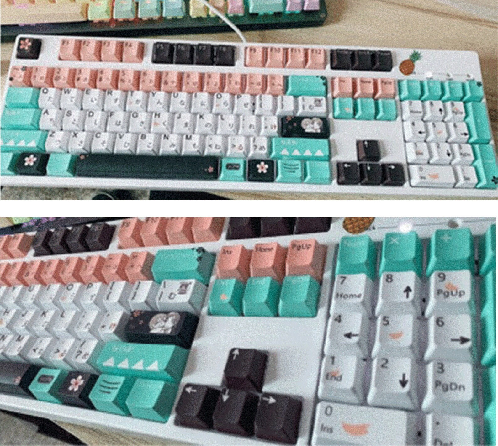 Japan Keycap OEM Keycaps Set Artisan 64/87/98/104 Key Cap MX | Etsy