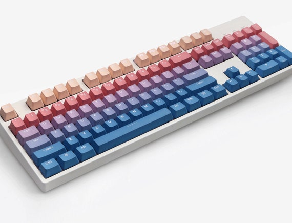 Translucent Keycap OEM Keycaps Set Artisan 64/87/98/104/108 | Etsy