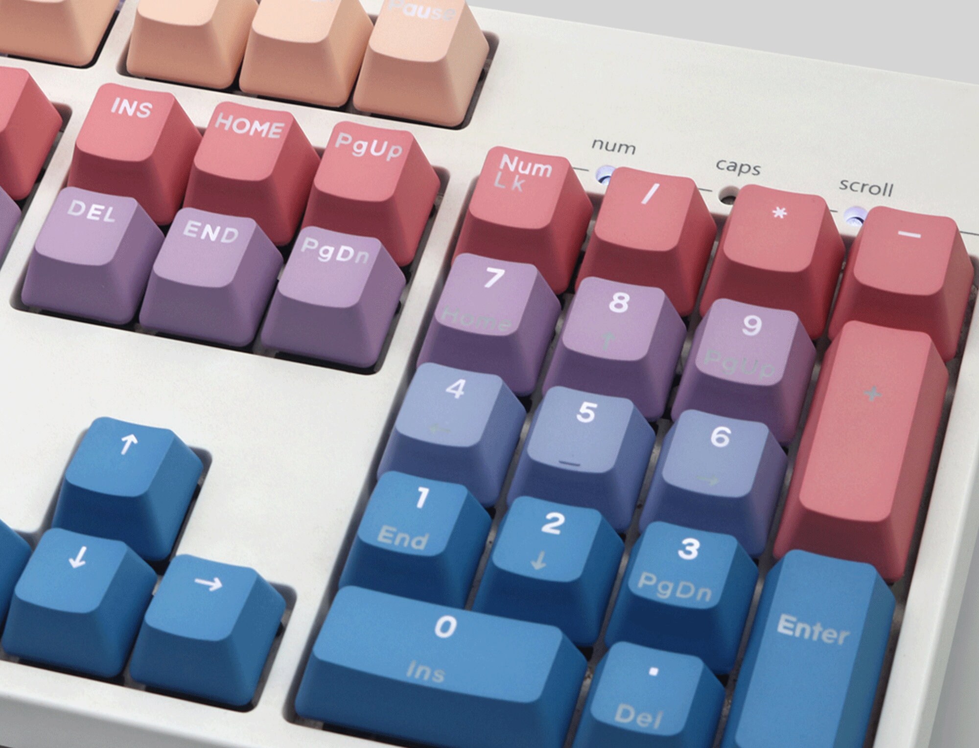 Translucent Keycap OEM Keycaps Set Artisan 64/87/98/104/108 | Etsy