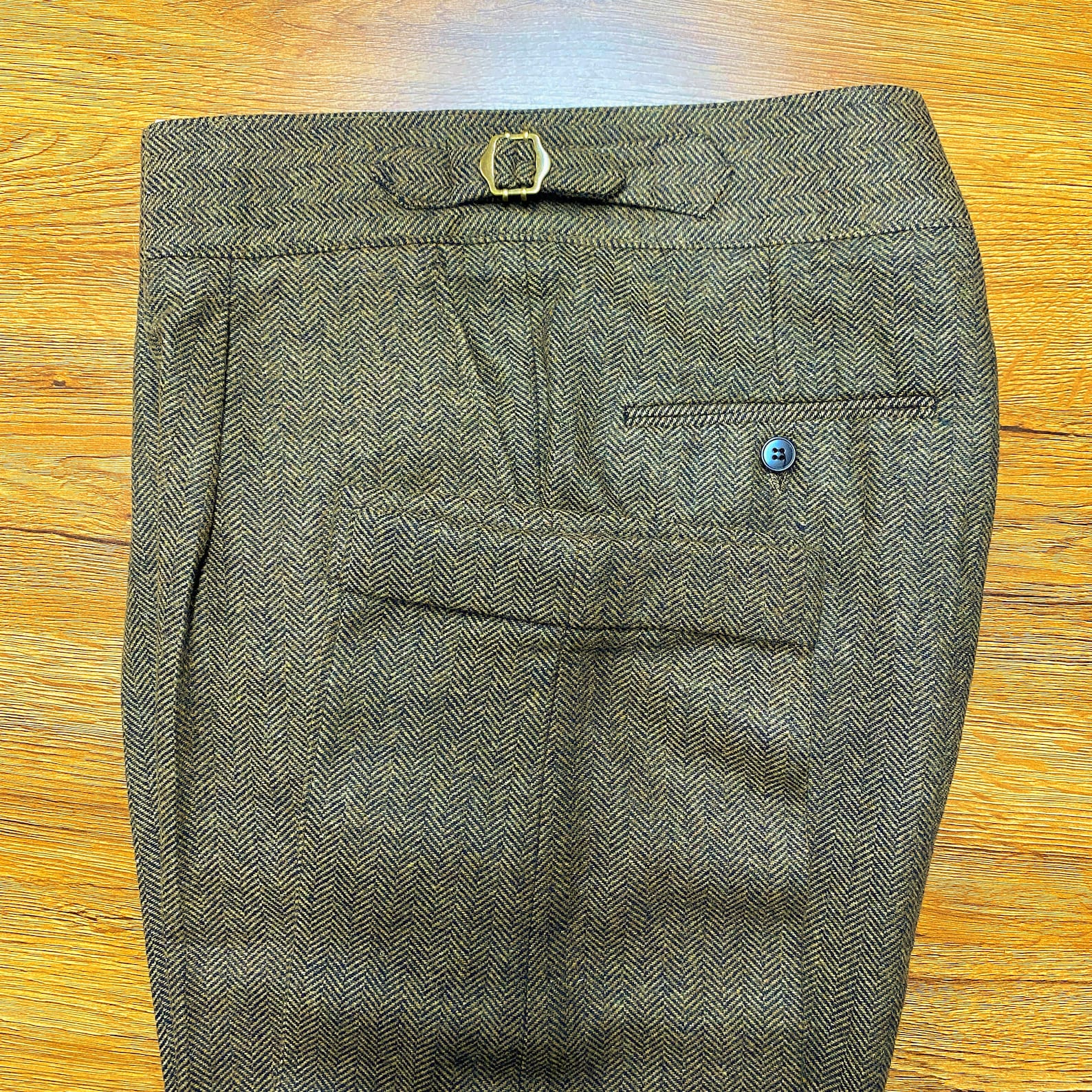 Men Wool Pants With Pleats, Classic Texture Wool Pants, Cozy Woolen ...