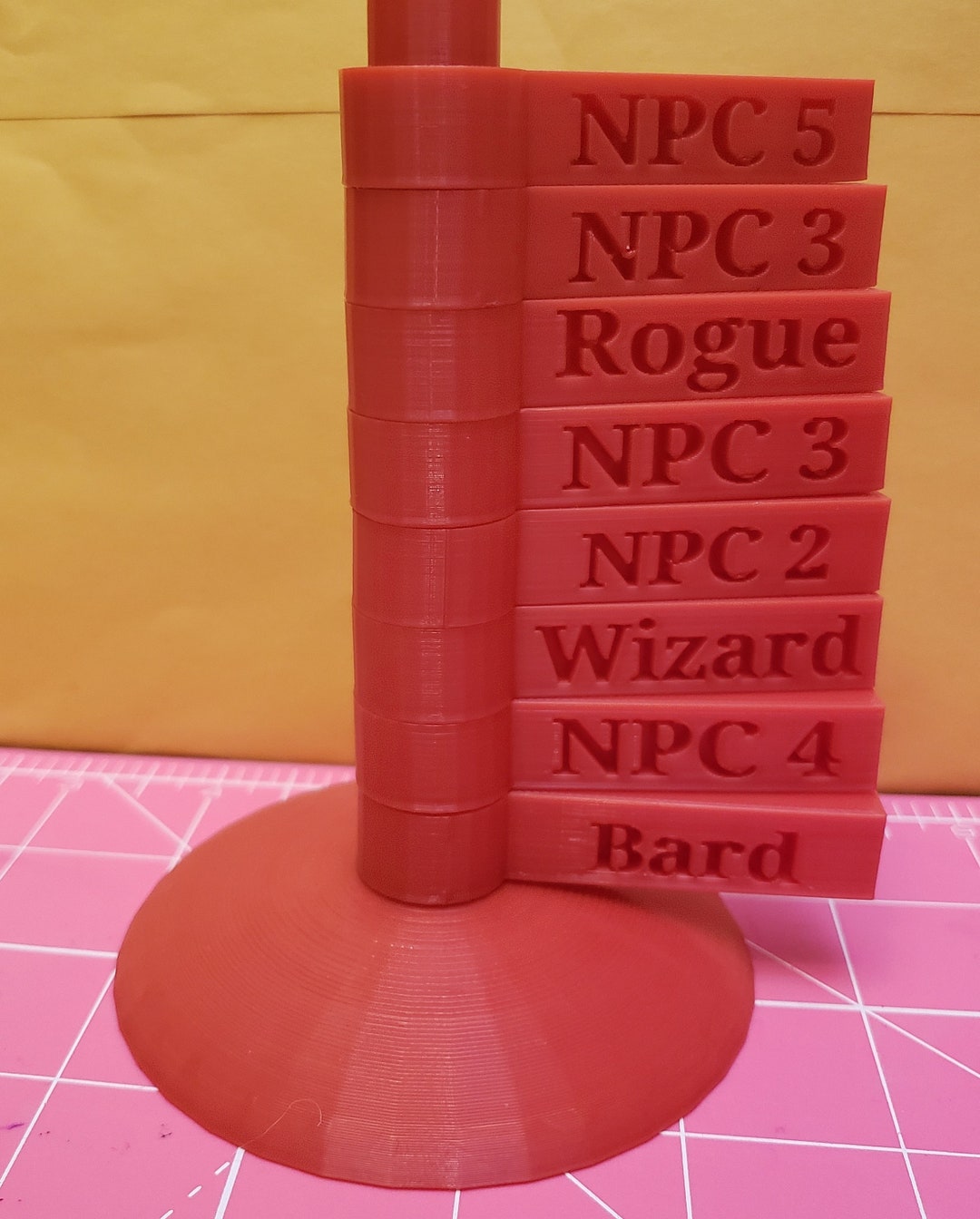 Initiative Tracker Customizable Tabletop RPG Tracker Dnd & More - Etsy