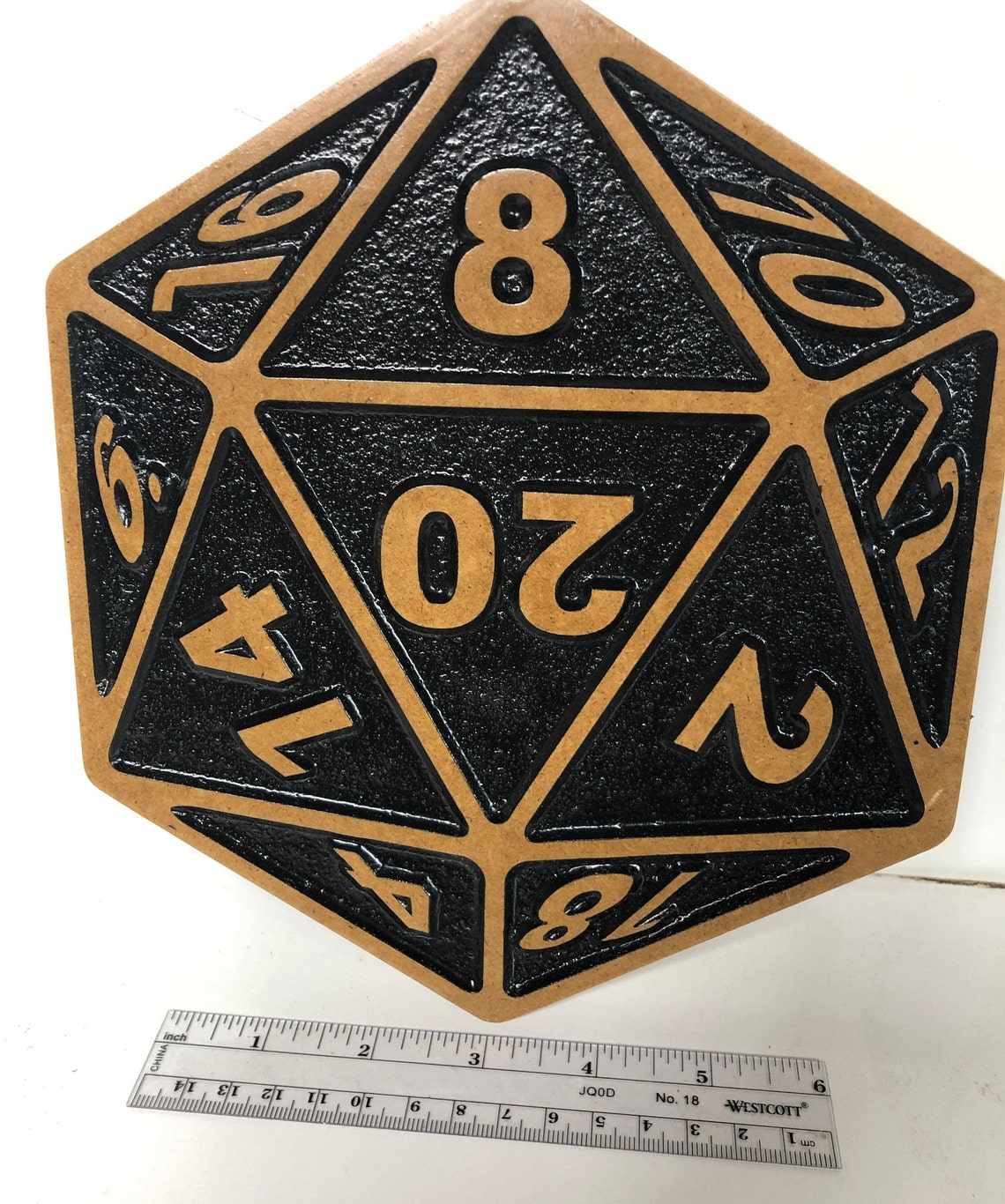 DND wall art wall art dungeons and dragons d20 dice | Etsy