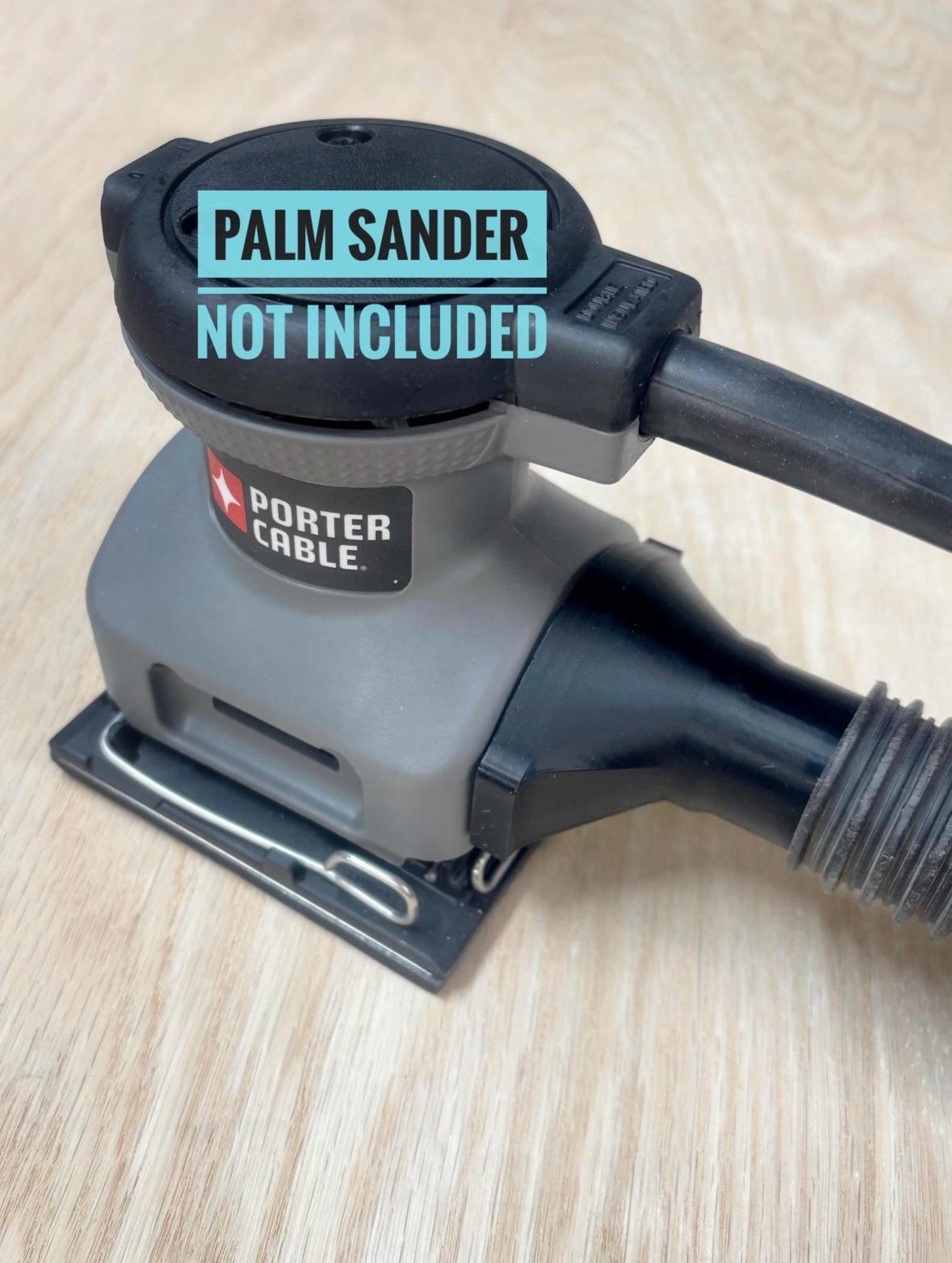 Porter Cable 380 Sander Vacuum Hose Attachment: 3D Printed Upgrade ...