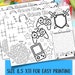 Printable Video Game Party Activity Sheet / Kids Printable Activity ...