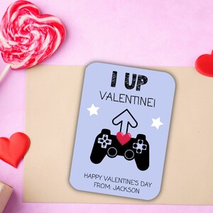EDITABLE Gamer Valentine Cards, Gamer Valentine Cards, School Valentine ...
