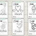 ABC Book Baby Shower Game woodland Greenery Alphabet Coloring - Etsy