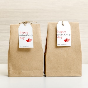Editable Valentine's Day Tag Printable, Valentine's Day Hang Tag ...