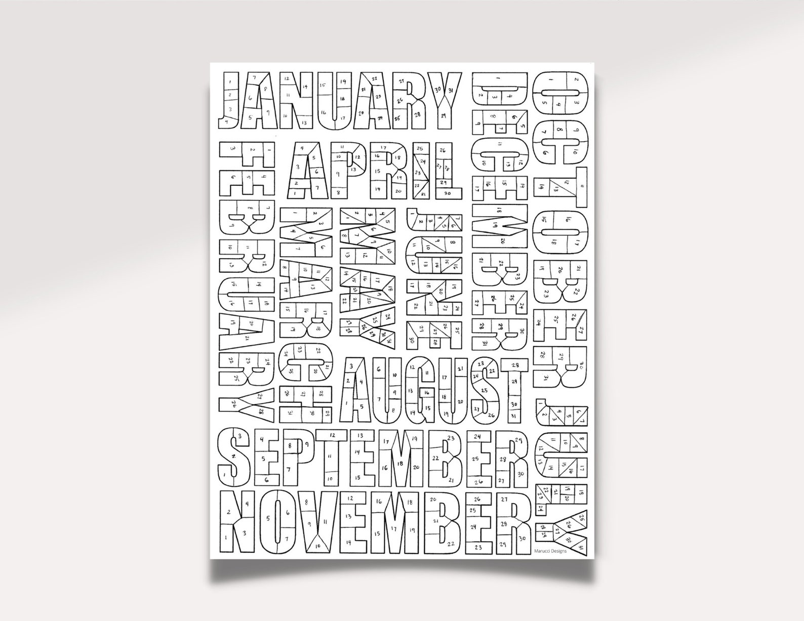 Daily Exercise and Habit Tracker Color Chart Fitness - Etsy