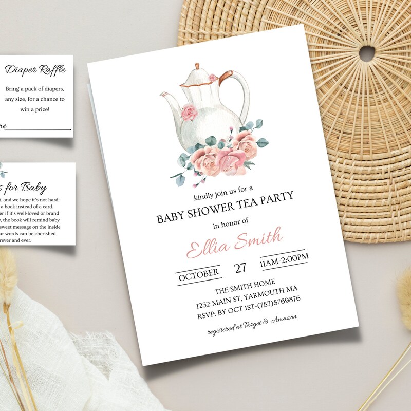 Teapot Invitations - Etsy
