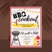Barbecue Cookout Flyer, Picnic Flyer, Fundraiser Flyer, Neighborhood ...
