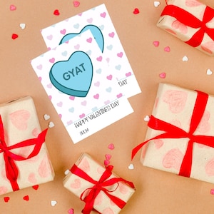 Teen Slang Candy Hearts, Funny Kids Valentine Printable, Class ...