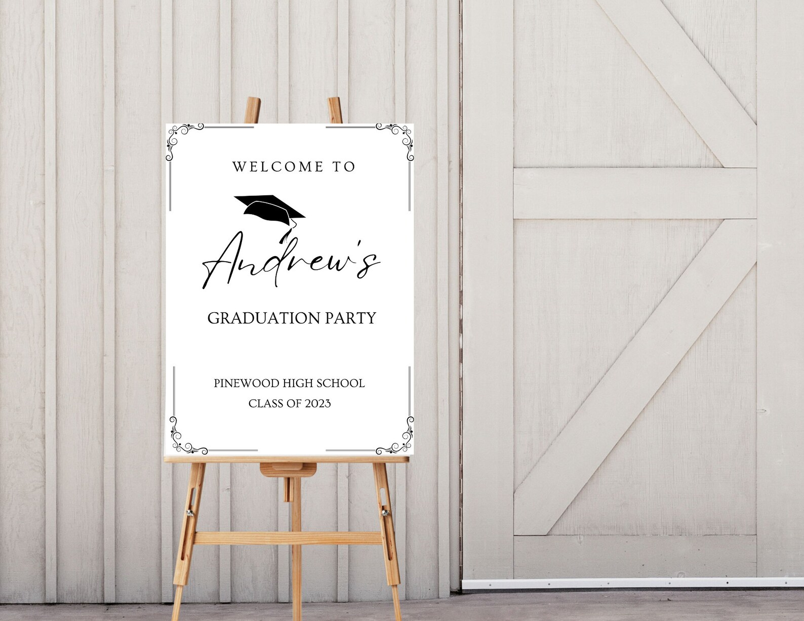 Graduation Welcome Sign Graduation Poster Download Graduate - Etsy