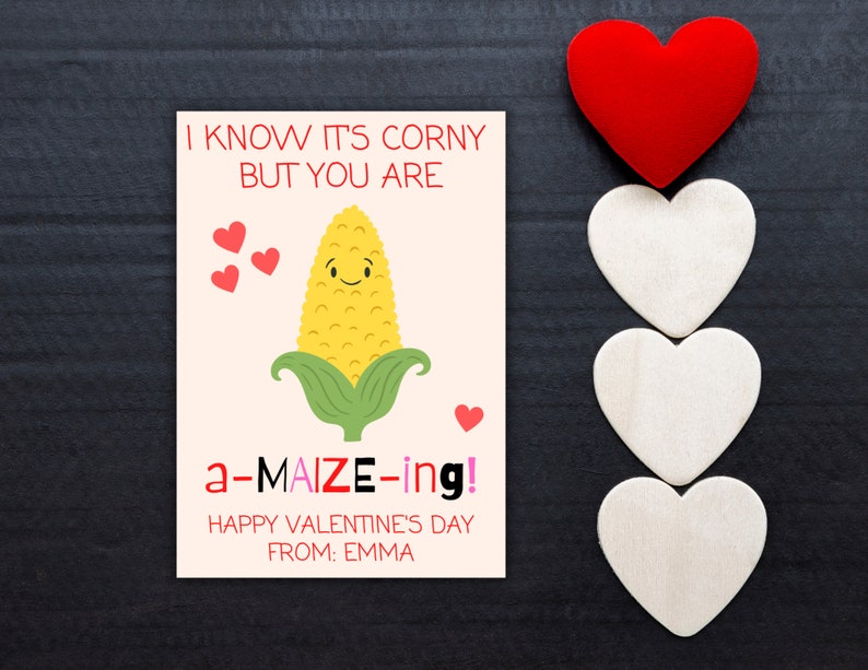 Instant Download Printable Valentine's Day Cards Editable - Etsy