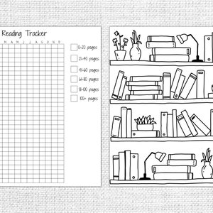 Yearly Trackers Bundle - Printable A5 Journal Pages -printable Tracker ...