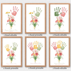 Manualidades del Día de las Madres para niños imprimibles, regalo ...