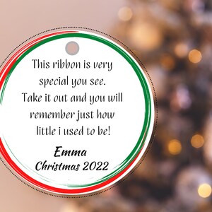 Instant Download/printable - the Once Upon a Ribbon Christmas Gift Tag ...