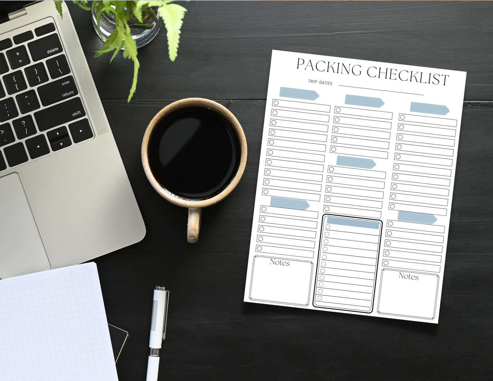 Editable Packing List Printable Printable Packing List Blank - Etsy