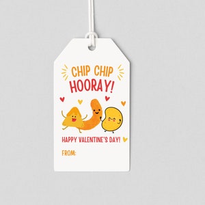 Kids Valentines Kids Valentine Cards Chip Hooray Valentine Tags ...