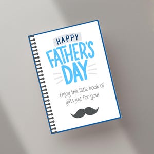Father's Day Gift Card Book, Gift Card Photo Album, Gift for Dad, Gift ...
