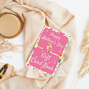 Printable Mother's Day Gift Card Book |mothers Day Gift | Girl Holiday ...