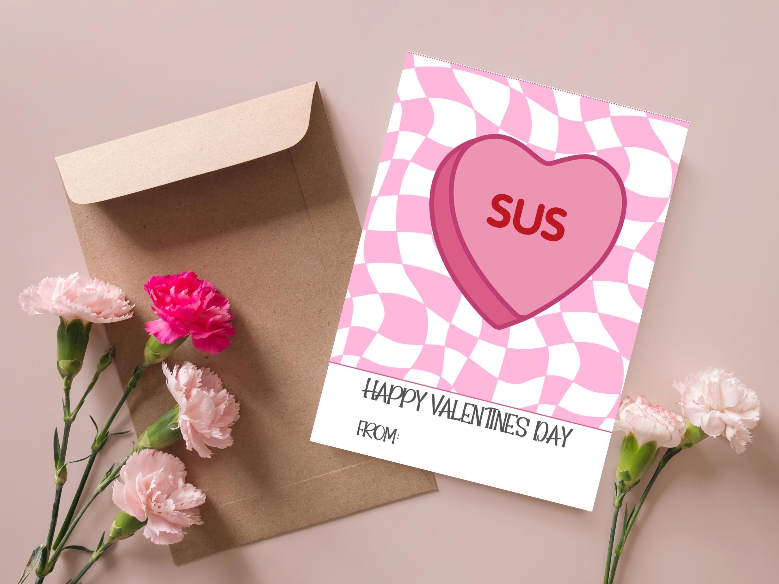 Teen Slang Candy Hearts, Funny Kids Valentine Printable, Class ...