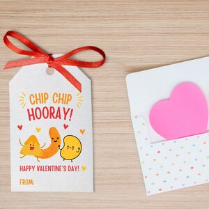 Kids Valentines Kids Valentine Cards Chip Hooray Valentine Tags ...