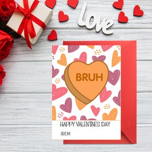 Teen Slang Candy Hearts, Funny Kids Valentine Printable, Class ...