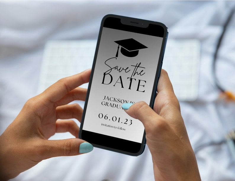 Graduation Save the Date Template for Texting Save the Date - Etsy