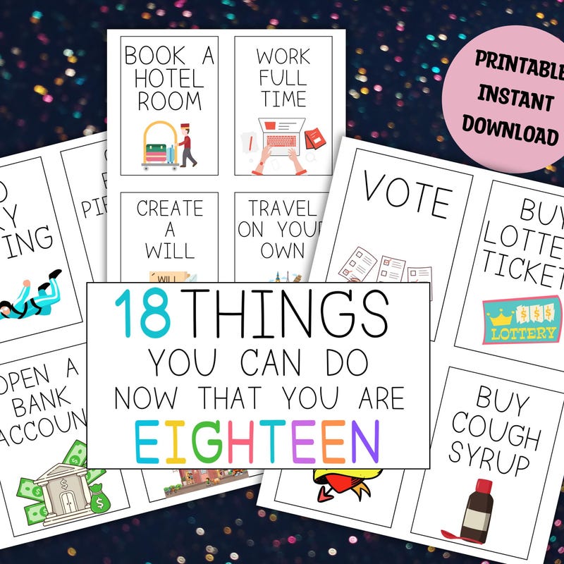 18th Birthday Packages - Etsy