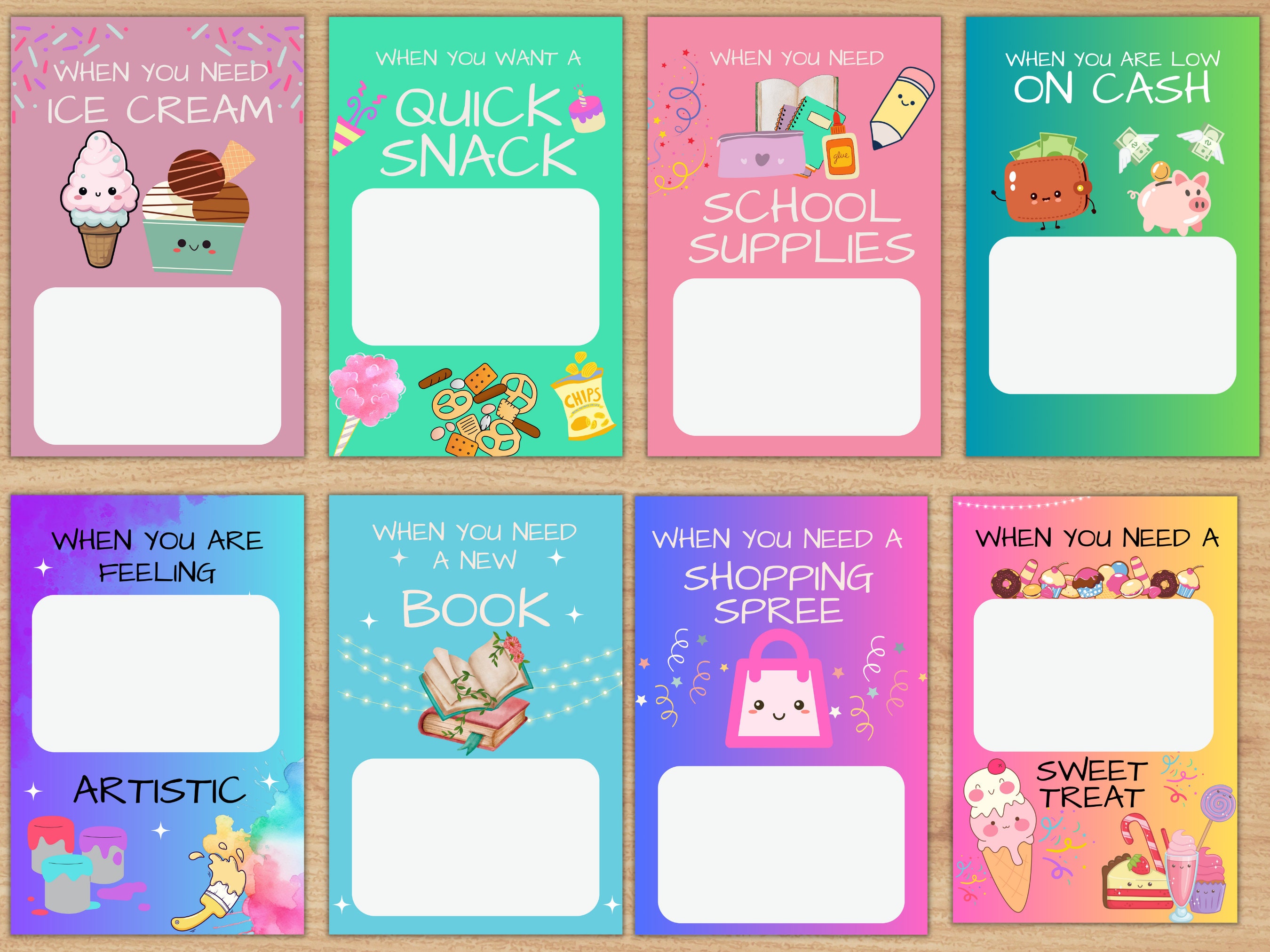 Printable College Gift Card Book, High School Graduation Gift From ...