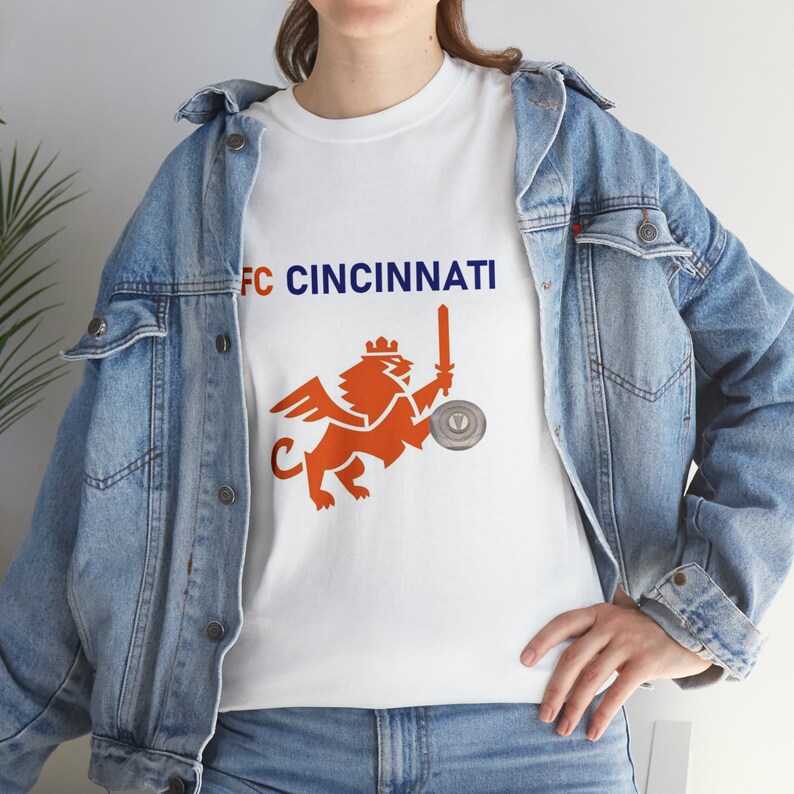 FC CINCINNATI SHIRT - Supporters Shield - T-shirt - Mls- Fcc- Cincy ...