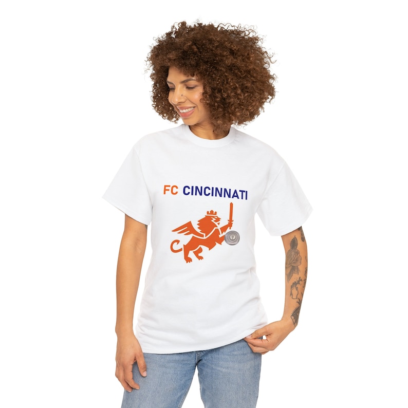 FC CINCINNATI SHIRT - Supporters Shield - T-shirt - Mls- Fcc- Cincy ...