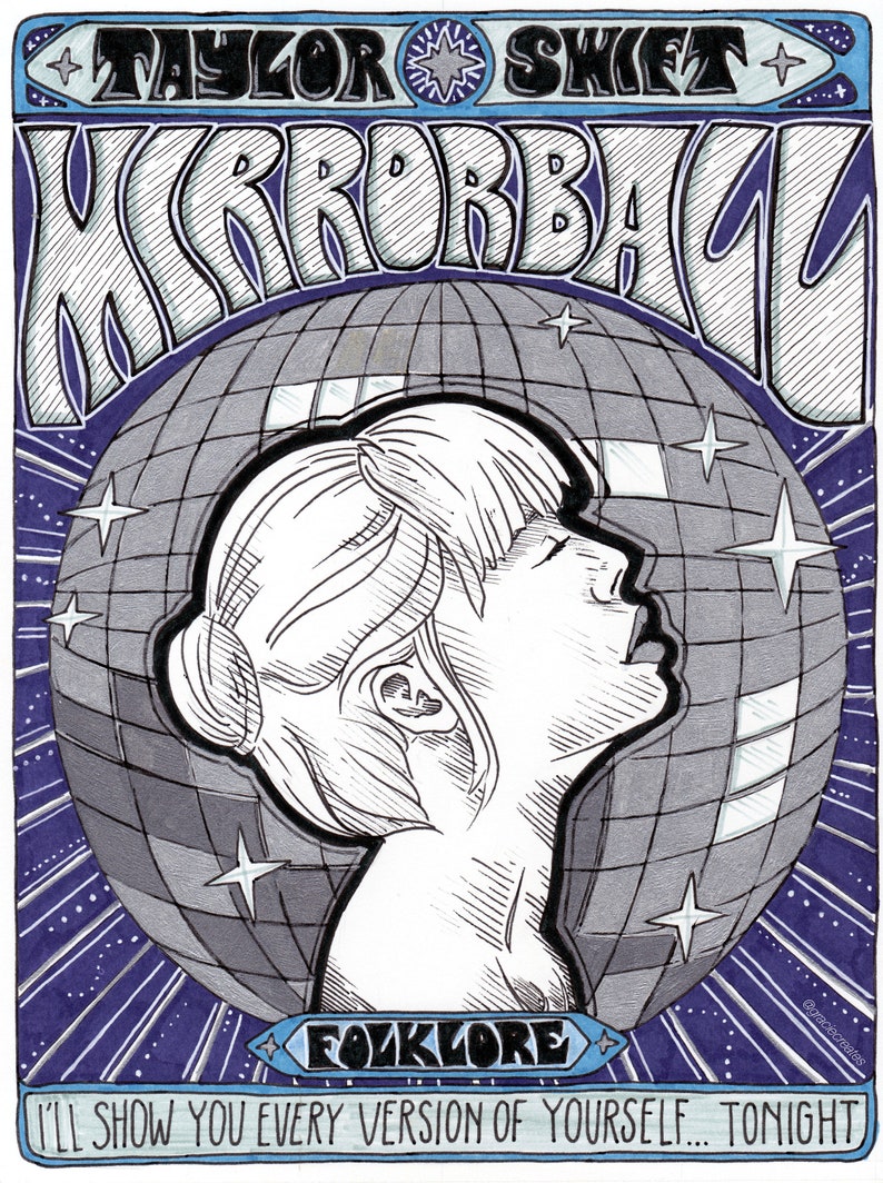Mirrorball Art Print - Etsy