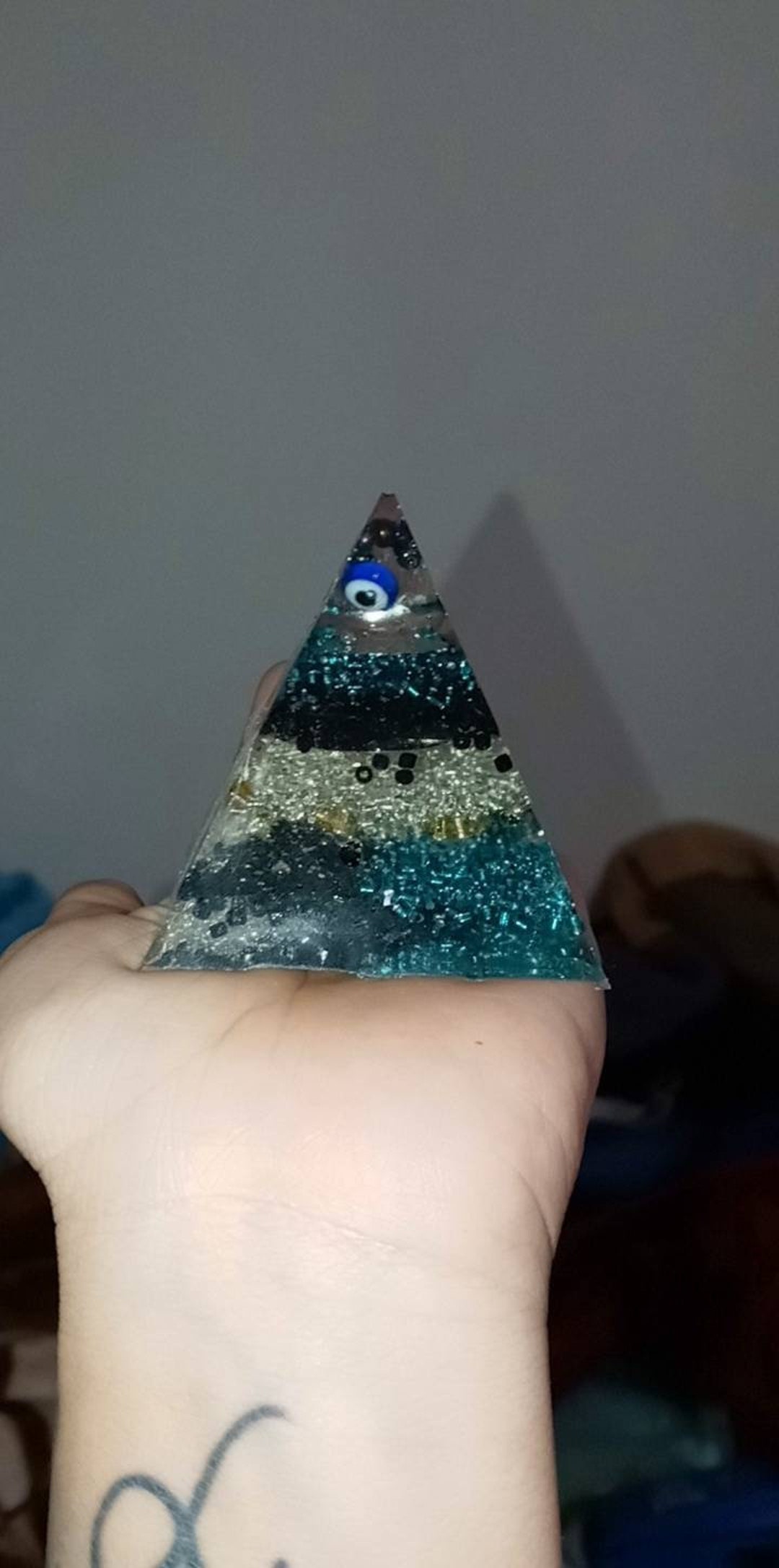 Evil Eye Pyramid - Etsy