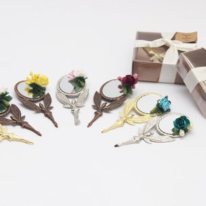 Wedding Mini Mirror Gifts , Personalized Favors,rustic Wedding Favors ...