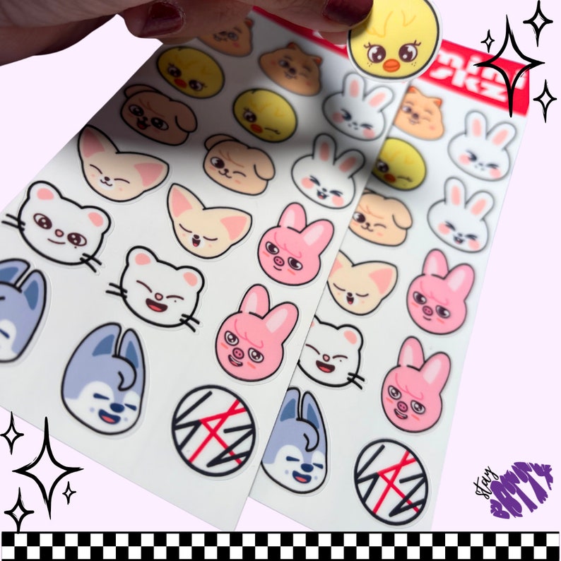 Mini Skzoo |stray Kids| Comeback| Journaling| Stickers - Etsy
