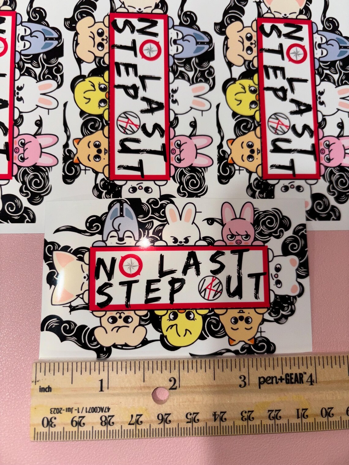 NO LAST STEPOUT Stray Kids skz stay Sticker - Etsy