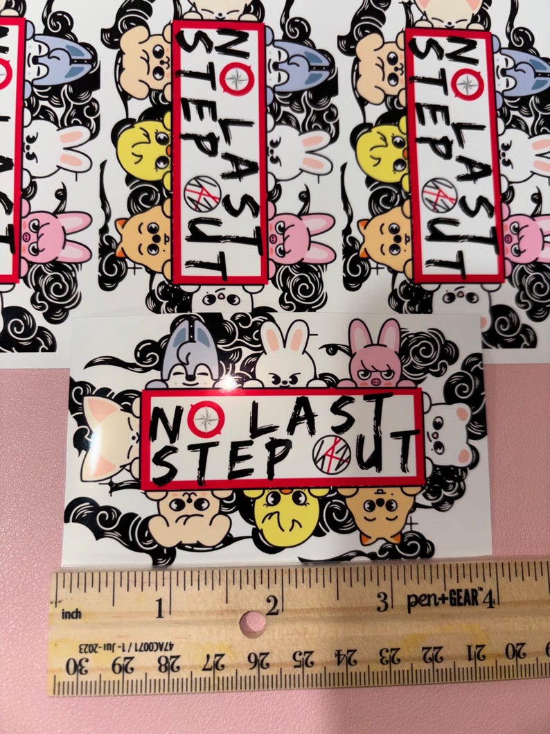 NO LAST STEPOUT | Stray Kids |skz |stay Sticker | Stayville - Etsy