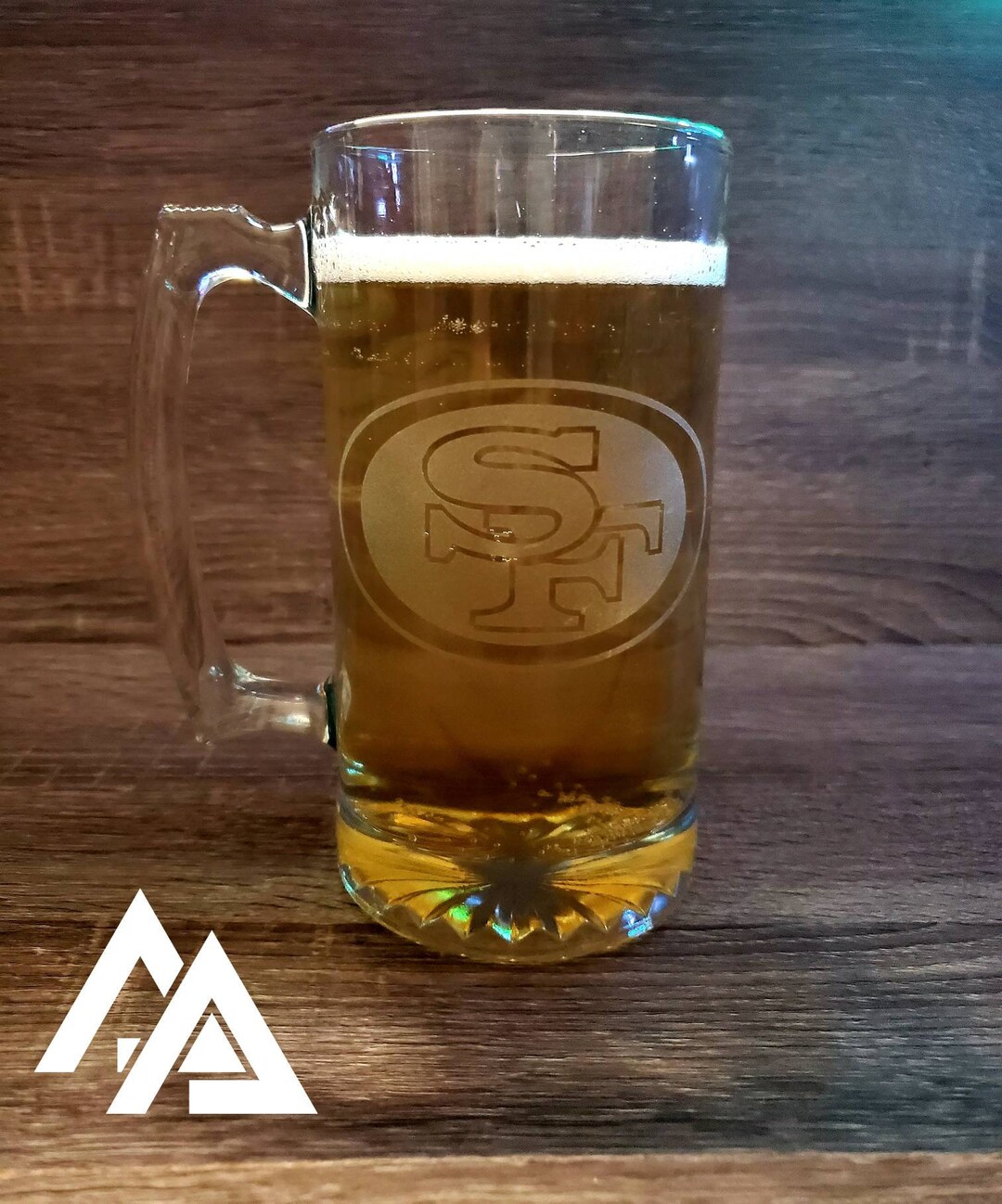 San Francisco 49ers Glass Mug - Etsy Österreich