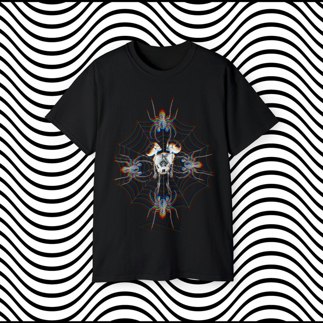 Conjoined Spider Web Chromatic - Unisex Ultra Cotton Tee - Etsy