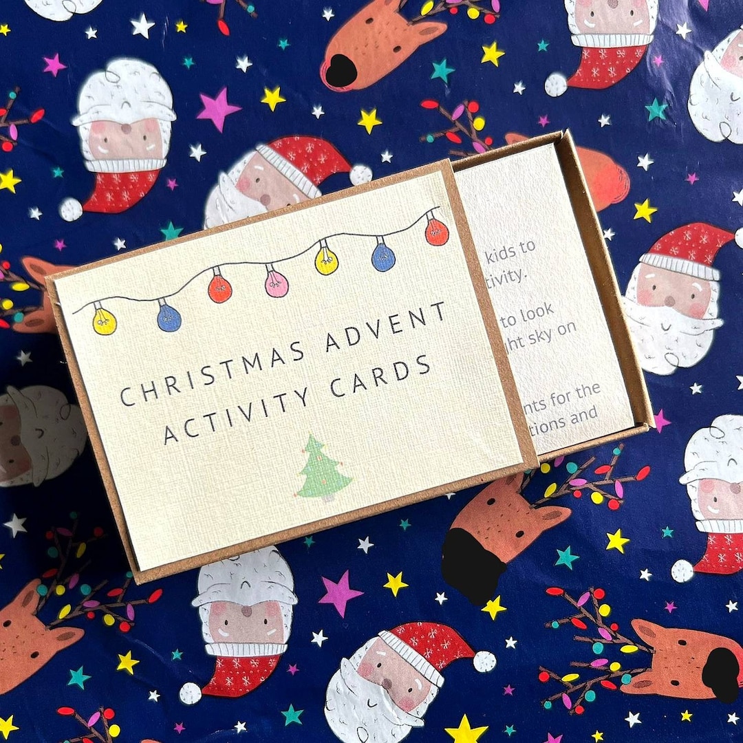 Christmas Activity Advent Cards. 24 Christmas Activities. Countdown to ...